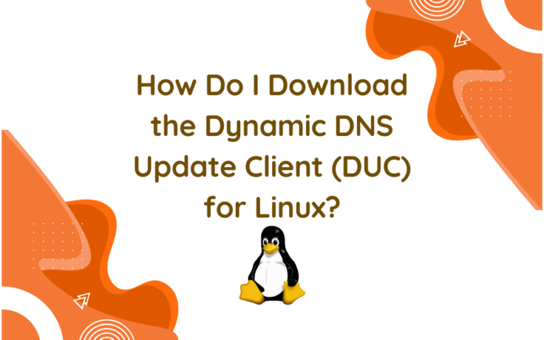How Do I Download The Dynamic Update Client Duc For Linux 